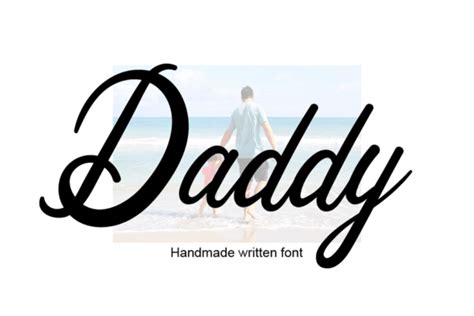Daddy Font By Aa Studio Creative Fabrica