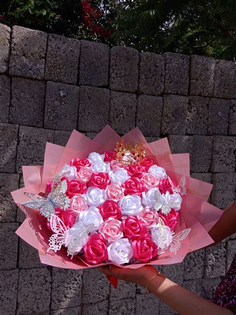 Rosas Eternas Instagram Ribbon Bouquets 174