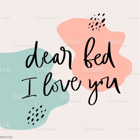 친애하는 침대의 문자 벡터 일러스트레이션 나는 당신을 사랑해요 모든 요소가 격리됩니다 서예는 추상적 인 트렌디 한 배경에