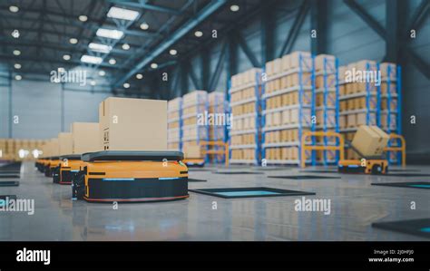 widely used parcel sorting robot system using amr agv with tilt tray