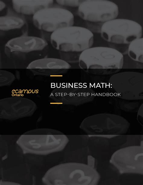 Business Math And Excel Now Is The Time For Open Educational Resources