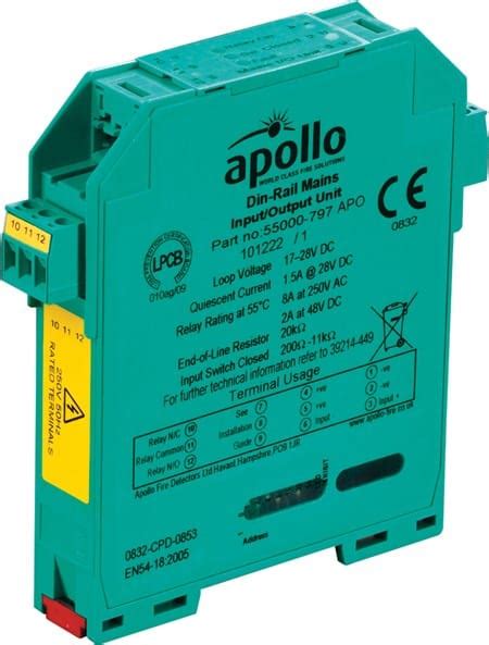 XP95 DIN Rail Input Output Module 250V AC PT Mitra Energi Abadi