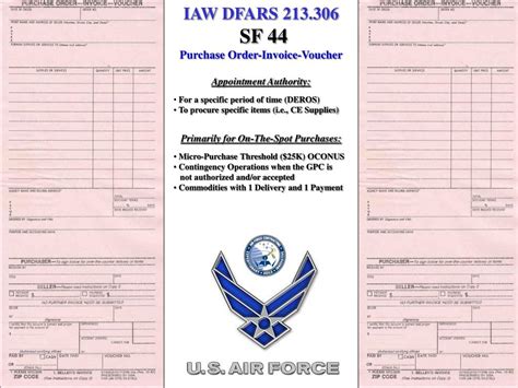 Ppt Silver Flag Sf 44 Ordering Officer Training Powerpoint