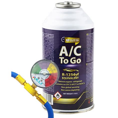 Комплект за пълнене зареждане на климатик Akli модел R 1234yf Emag Bg