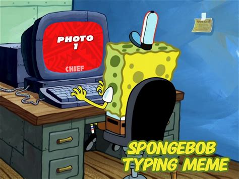 Spongebob Typing Video Template By Capcut