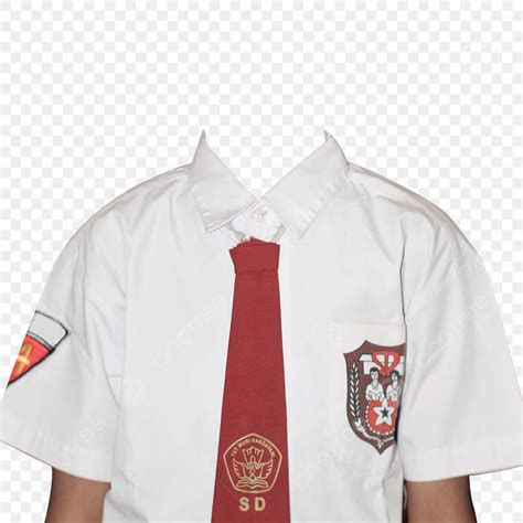Baju Sekolah Dasar Seragam Sd Sekolah Baju Sekolah Png Transparan