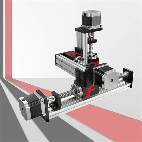 Profile Linear Axis FSK40 FUYU Technology Ball Screw Double Tube Electric