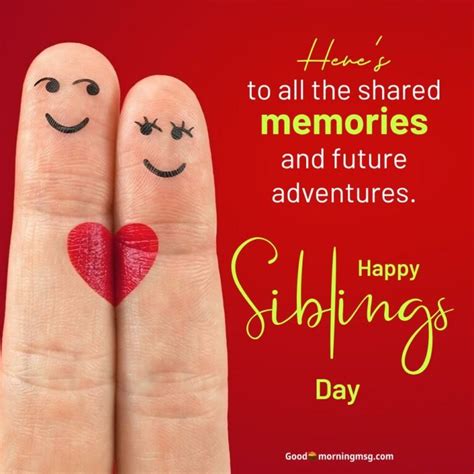 Happy National Siblings Day Quotes And Wishes 2025