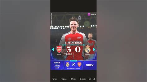 Arsenal 3x0 Real Madrid Youtube