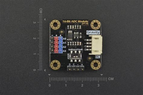 Gravity I2c Ads1115 16 Bit Adc Module Arduino And Rasppi Compatible