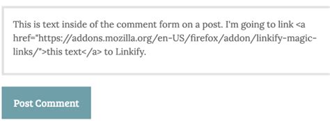 Linkify Brings One Of Wordpress Best Features To Firefox And Chrome