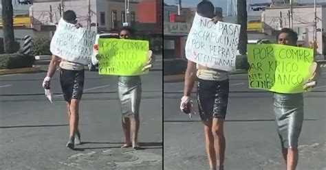 Cjng Exhibe A Dos Hombres Con Vestidos En Aguascalientes Los Obligaron