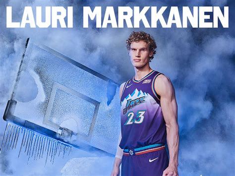 Utah Jazz Roll Out Icy Lauri Markkanen All Star Campaign Deseret News