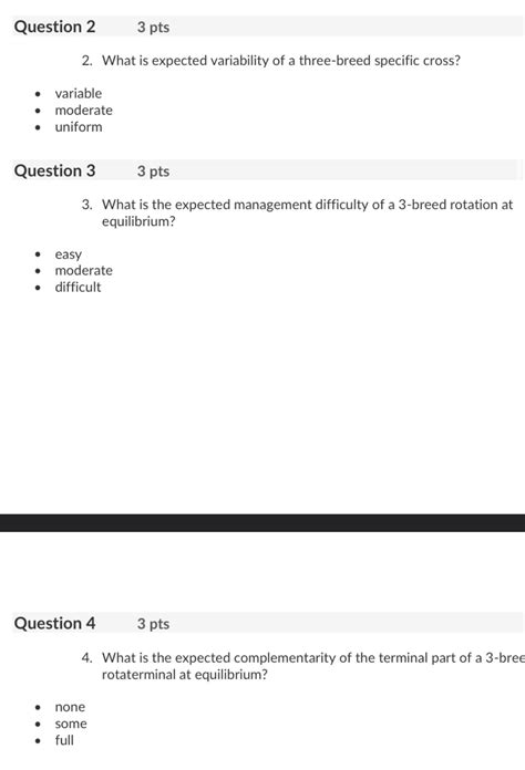 Solved Question 23 ﻿pts2 ﻿what Is Expected Variability Of A