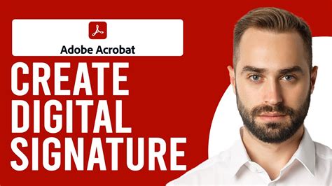 How To Create A Digital Signature In Adobe Reader Signing Pdfs In Adobe Acrobat Youtube