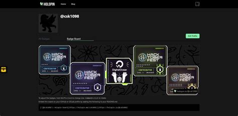 Charu On Linkedin Hacktoberfest2022 Github Gitlab Holopin