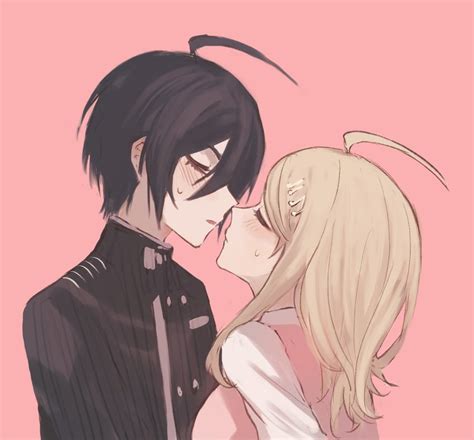 Saihara Shuichi And Akamatsu Kaede Danganronpa And 1 More Drawn By Fu