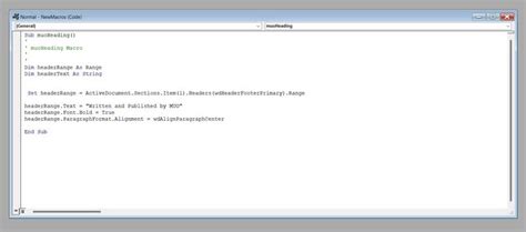How To Automatically Add Text To A Documents Header In Microsoft Word