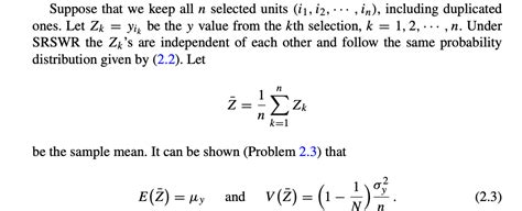 Solved Simple Random Sampling With Replacement Part Chegg Com