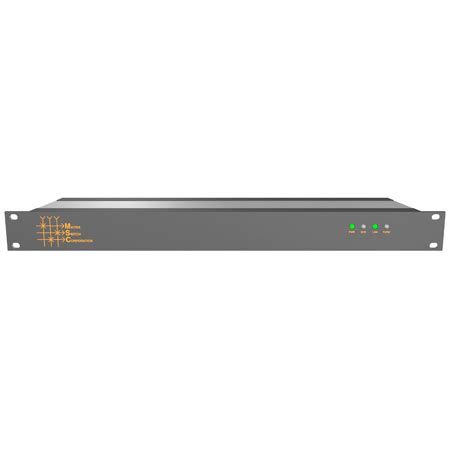 Matrix Switch MSC HD84AAS 8 Input 4 Output 3G SDI Video Router With Status Panel And Analog Audio