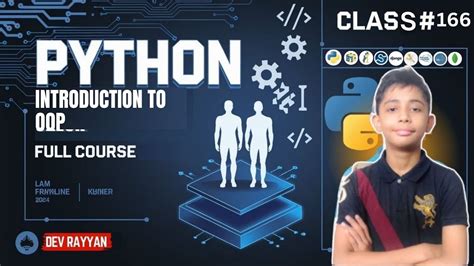 Introduction To Oop In Python Python Tutorial Lesson 166 Youtube