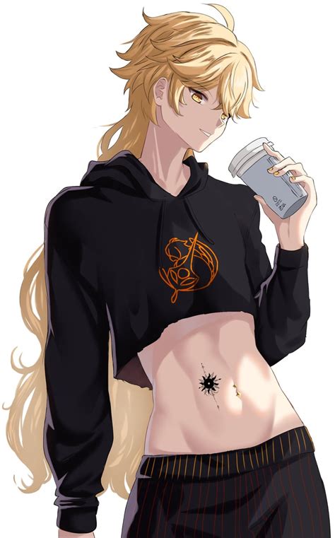 Aether Genshin Impact Drawn By Didin Ed Danbooru