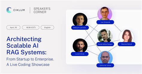 Ciklum On Linkedin Speakers Corner Speakers Corner Architecting