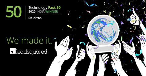 Leadsquared On Linkedin Techfast50in2020 Deloitteindia Winners Award Recognition Thankyou…