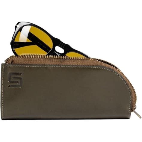 Dubbele Brillenkoker Brillenhouder Voor Dames And Heren Luxe Top Grain Leer Bol