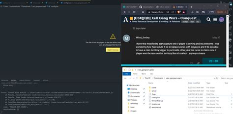 ESX QB XeX Gang Wars Conquest Of Territories By Gangs Page