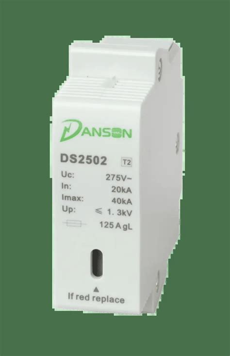 Pluggable Module L N 20 40ka Type Ii 275v Ac Danson Electrical