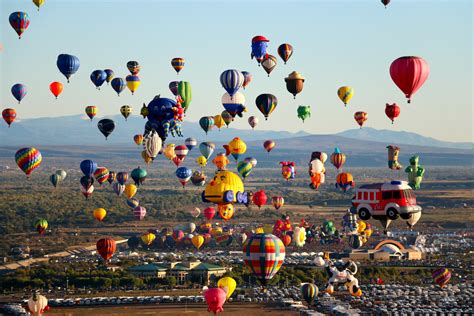 The Colorful Wonder Of The Albuquerque Balloon Fiesta Peoples Flowers