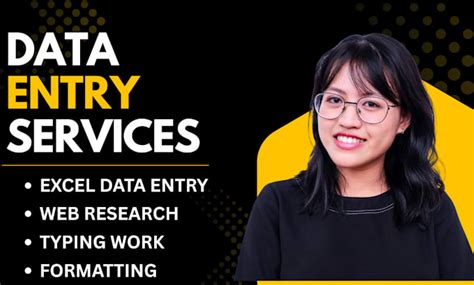 Do Excel Data Entry Web Research Typing Work By Jainefisayo Fiverr