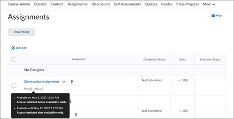 Submit And Manage Assignments Brightspace