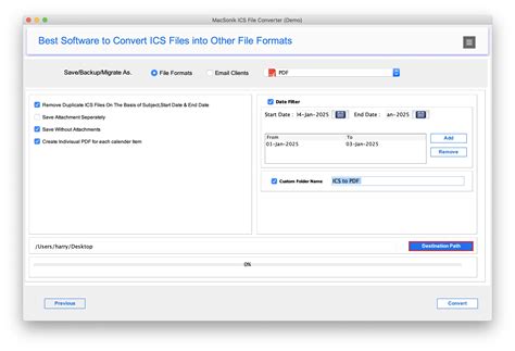 Mac ICS Converter To Convert ICalendar Ics Files