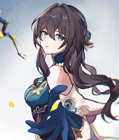 Ruan Mei Honkai And More Drawn By Hanshu Danbooru