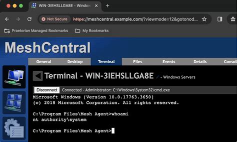 Meshcentral Cross Site Websocket Hijacking Vulnerability Cve 2024