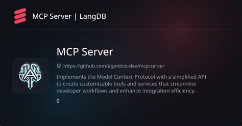 Mcp Server Langdb