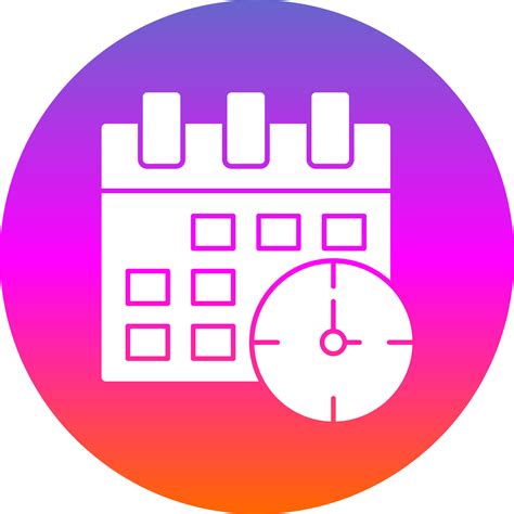 Time And Date Vector Icon Design Vector Art At Vecteezy