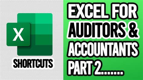 Excel Shortcuts For Accounting And Finance Part YouTube
