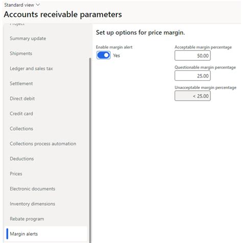 Pricing Management How Rebates Are Taken In Account For Margin Calculation D365tour
