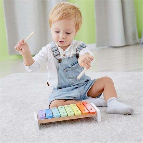 ხის ფერადი ქსილოფონი Extra Ge