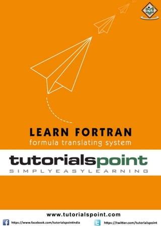 Fortran Tutorial PDF Programming Languages Computing