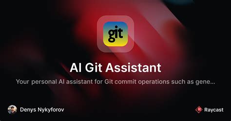 Raycast Store Ai Git Assistant