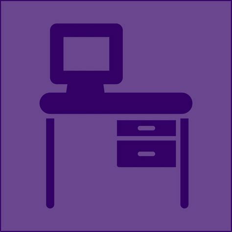 Desk Vector Icon 42261816 Vector Art At Vecteezy