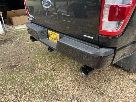 Awe Tuning Ofg Dual Exit Diamond Black Exhaust Installed On 35l