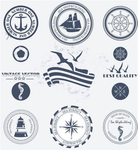 Navigation Design Elements Vector Labels Eps Uidownload
