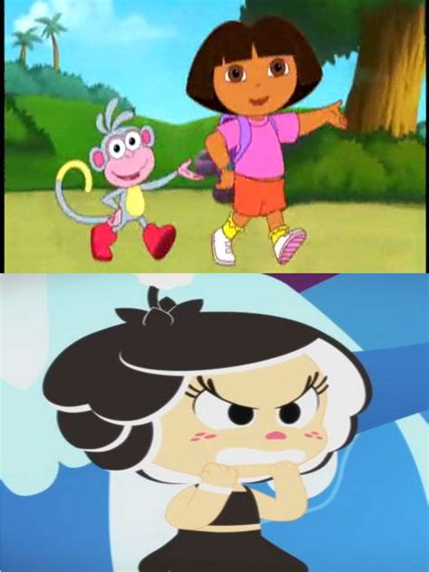 Hanazuki Is Angry At With Dora And Boots Singing By Zmcdonald09 On
