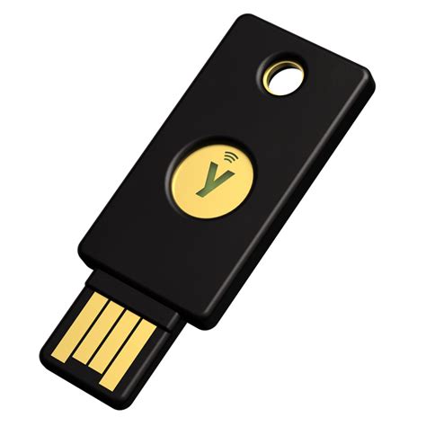 Yubico Yubikey Security Key Usb A And Nfc Two Factor Authentication Black 5060408465295 Mwave