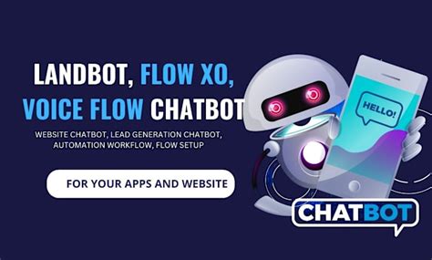 Landbot Flow Xo Voiceflow Chatbot Website Automation Lead Capture